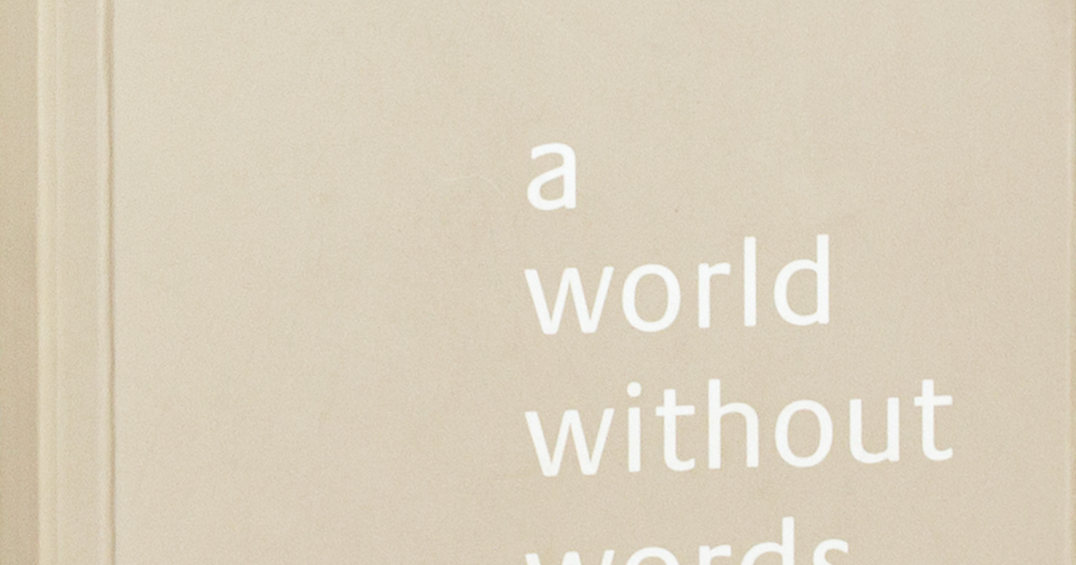 A World Without Words | Lars Müller Publishers