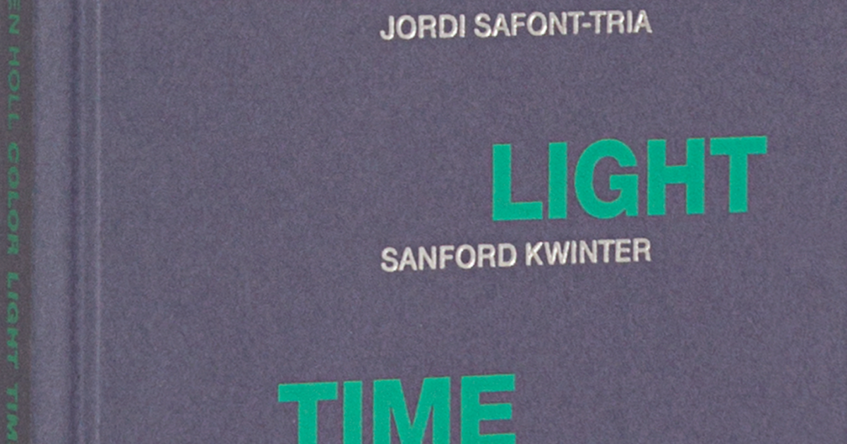 Steven Holl – Color Light Time | Lars Müller Publishers